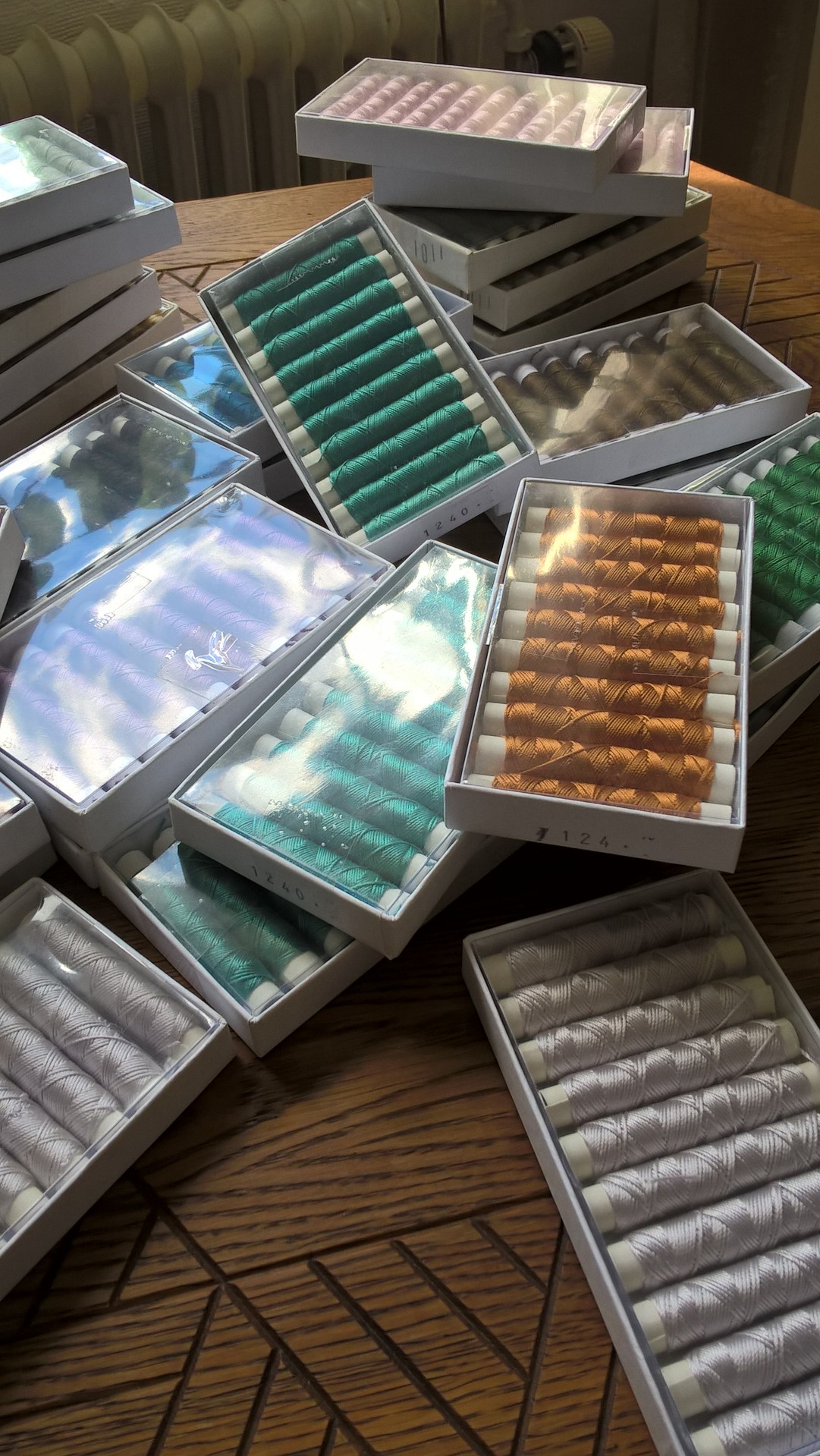 New and shiny threads | HANDCRAFTED HISTORY