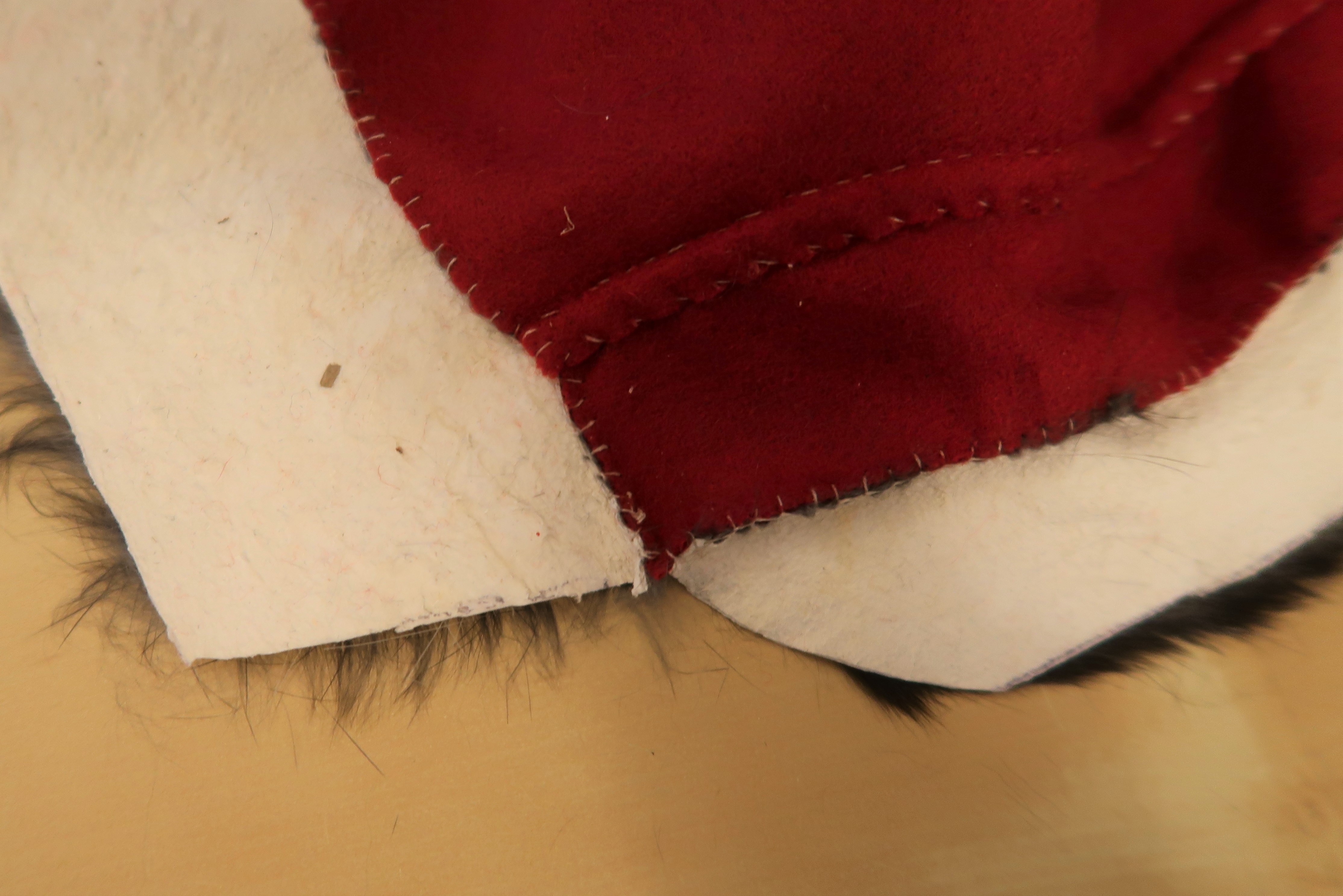 Fur lined gollar- step by step | HANDCRAFTED HISTORY